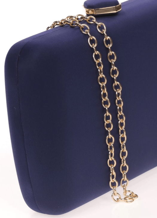 Bolso de fiesta azul marino - El joyero de Miriam